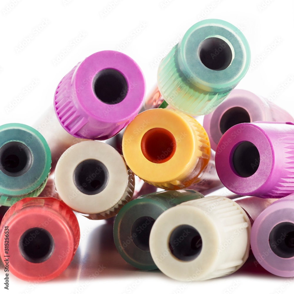 Blood collection tubes Stock Photo | Adobe Stock