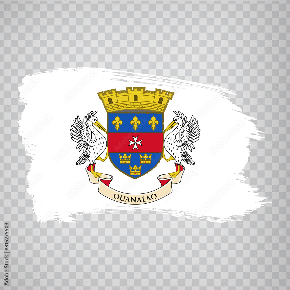 Flag of Saint Barthelemy from brush strokes. Flag Saint Barthelemy on ... Flag of Saint Barthelemy from brush strokes. Flag Saint Barthelemy on ...