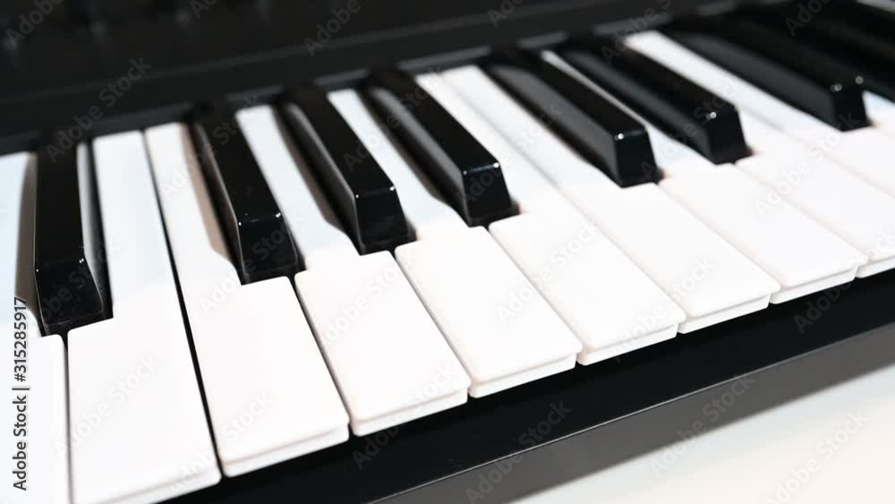 Just keys on a keyboard, keyboard sitting at an angle, super smooth ...