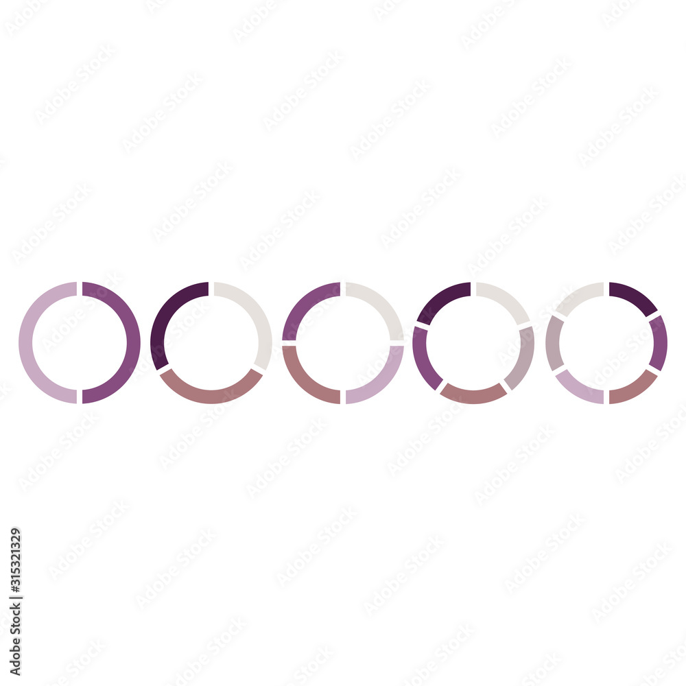 Circle icons for infographic, business presentation. Vector ...