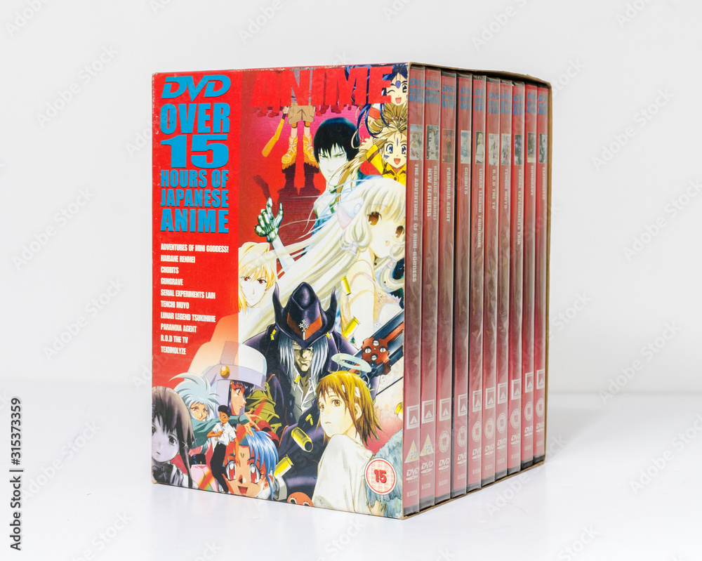05/05/2018 A retro vintage dvd anime manga boxset collection of manga ...