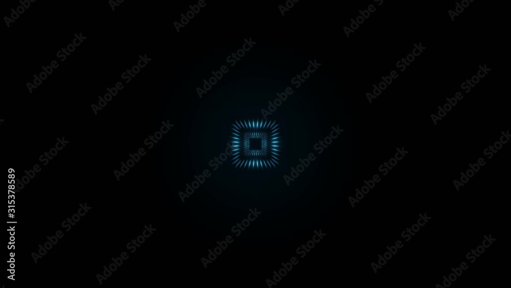Abstract Technology Background Loop/ 4k animation of an abstract retro ...