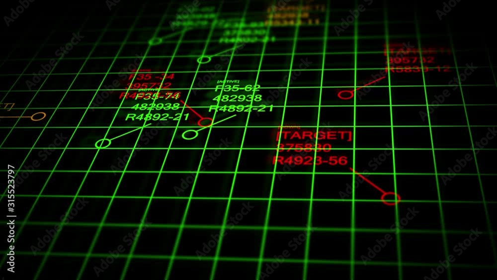 Retro air radar aviation screen for air force depicting a Modern dog ...