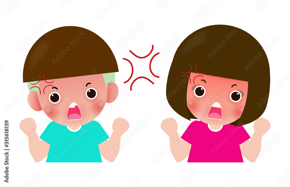 Angry Girl Cartoon Japanese