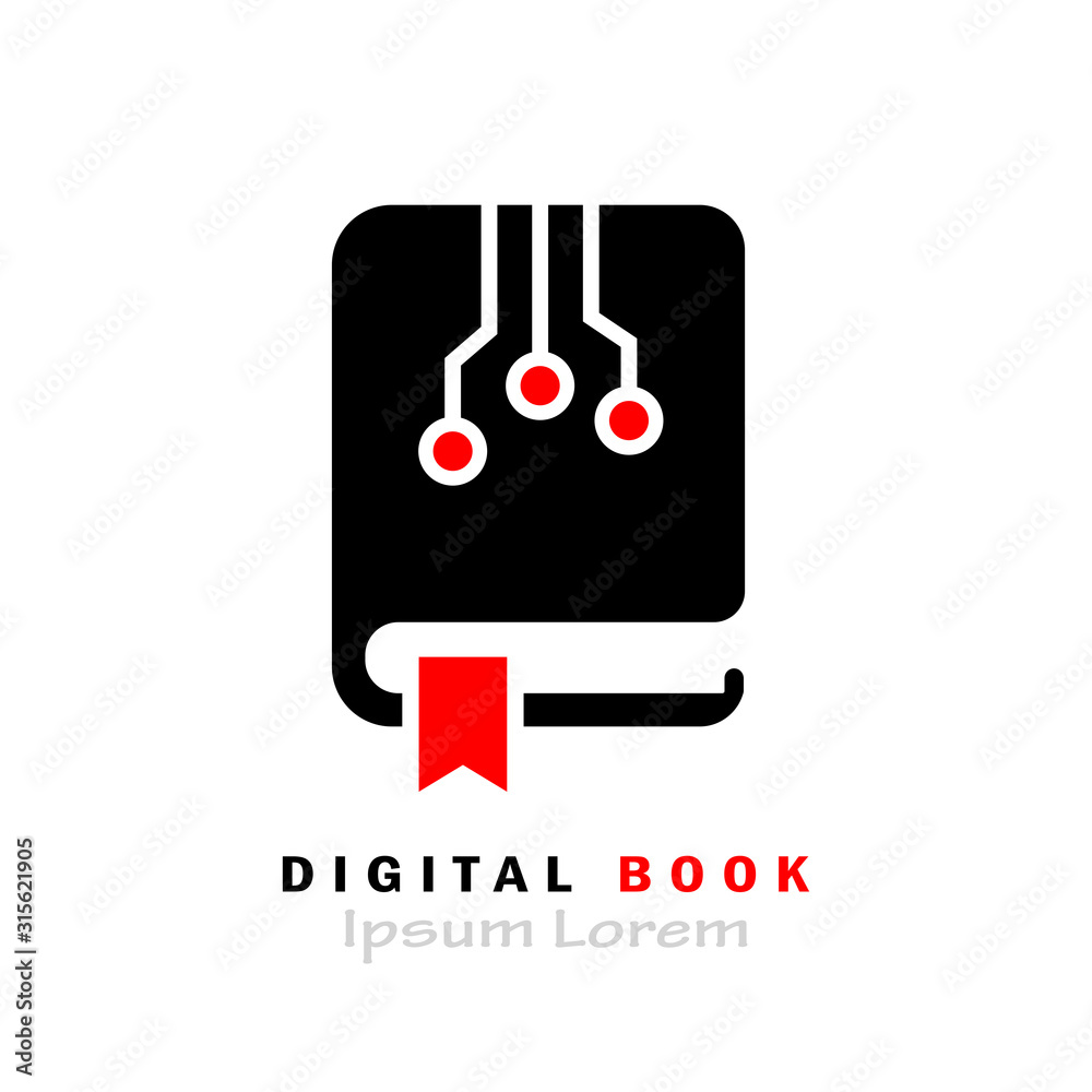 E-book vector icon Stock Vector | Adobe Stock