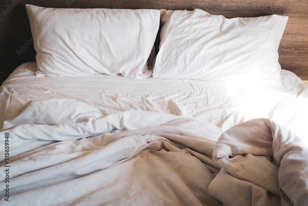 Bed Sheets Background