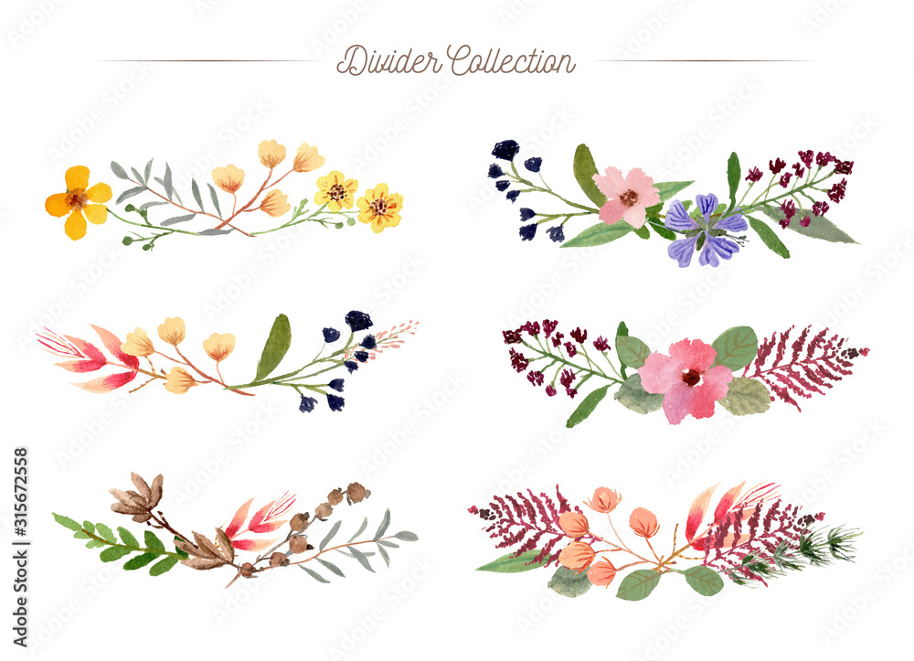 Spring Flower Divider