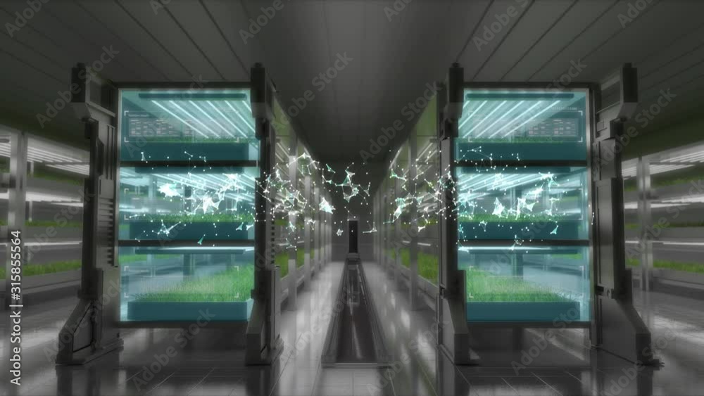 Artificial Intelligence controlled automatic plant growth factory, AI ...