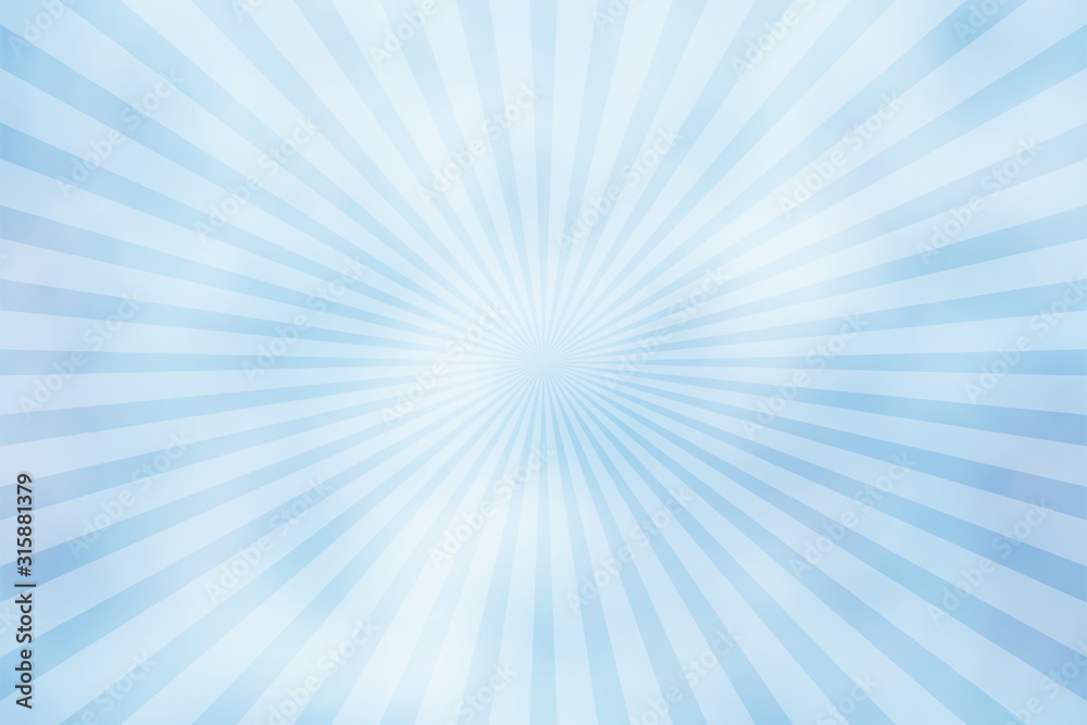 Light blue radiating background Stock Photo | Adobe Stock