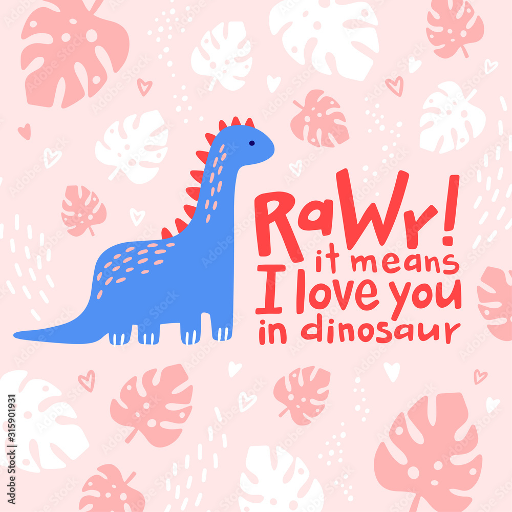 Dinosaurs Cartoon Rawr