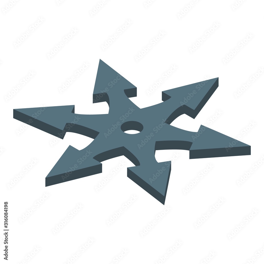Ninja Star Vector