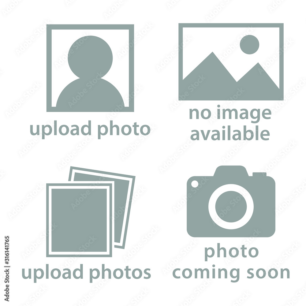 Photo coming soon image icon. Vector illustration. Isolated on white ...
