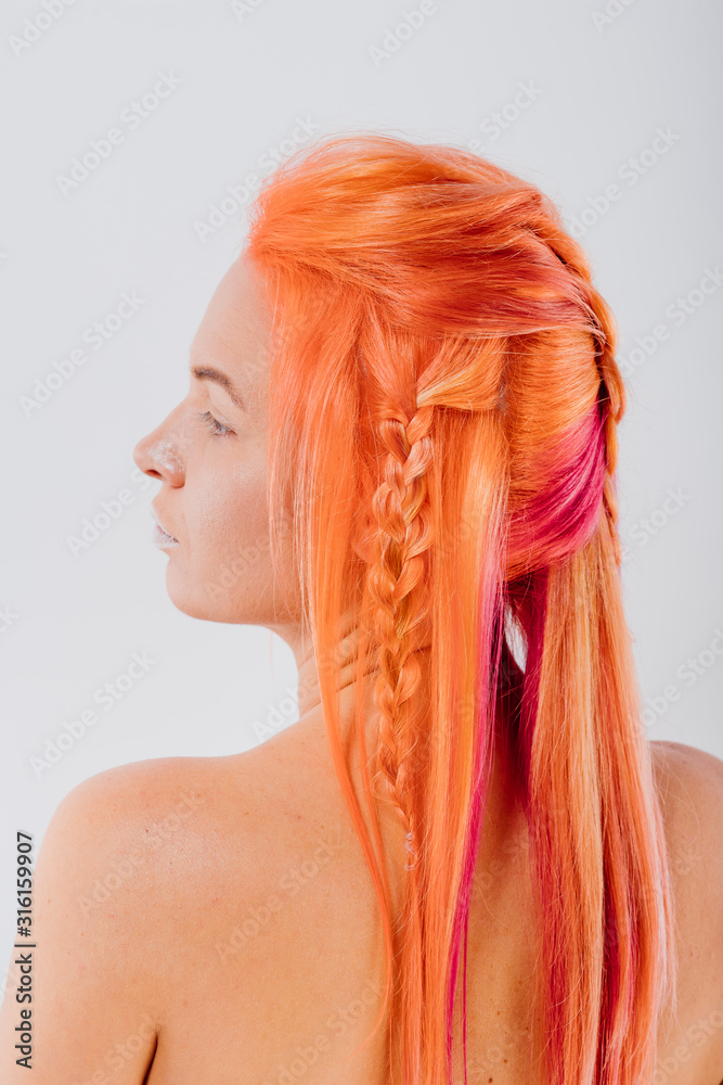 Girls With Bright Orange Hair