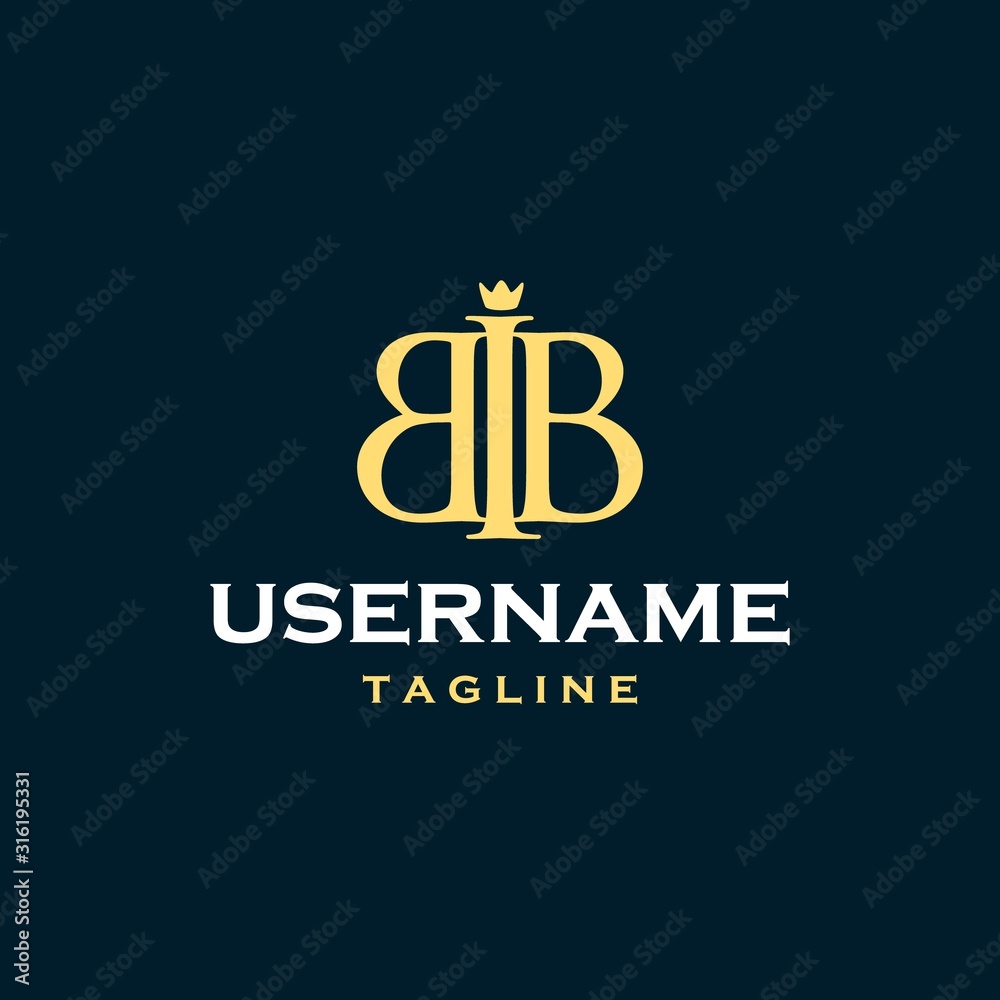 letter bb logo design inspiration . BB kingdom castle logo design ...
