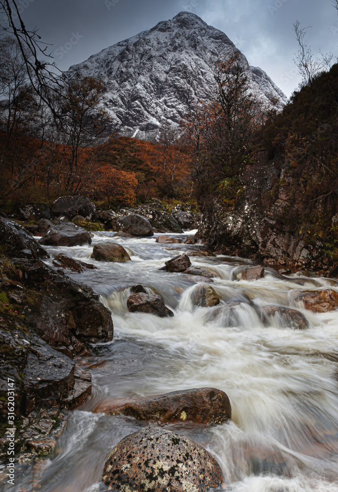 Winter Mountain Stream