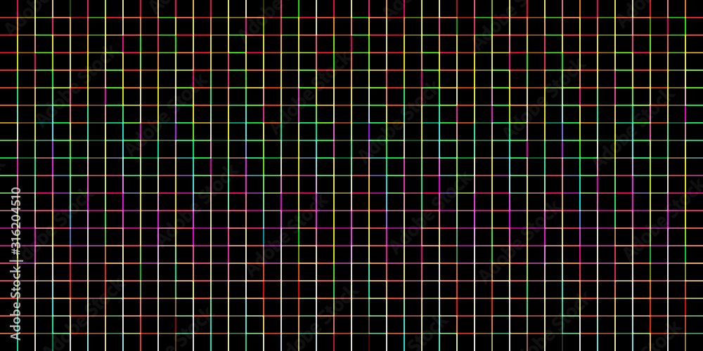An abstract multicolored rainbow grid shape background image. Stock ...