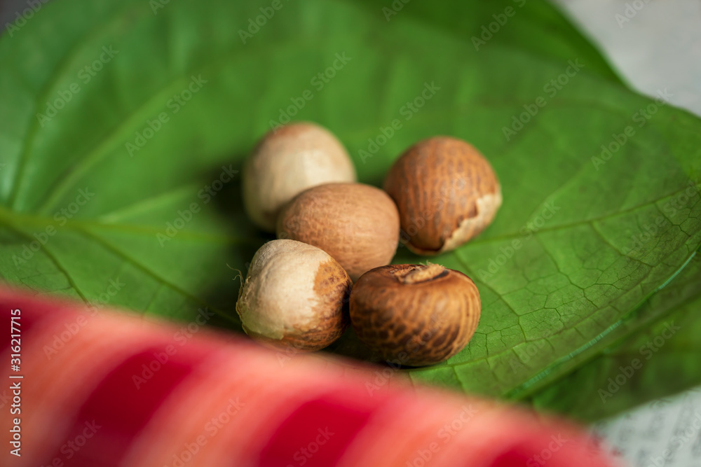 Betel Leaves With Areca Nuts For Hindu Puja Rituals. Saraswati puja or ...