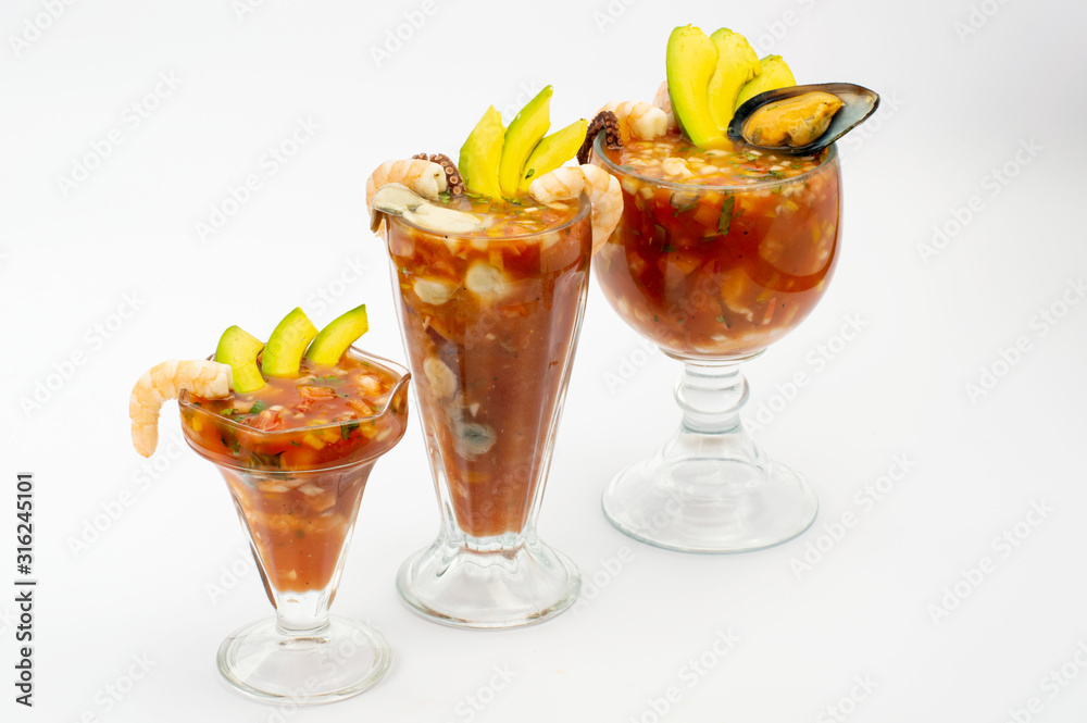 Coctel De Camaron Y Pulpo