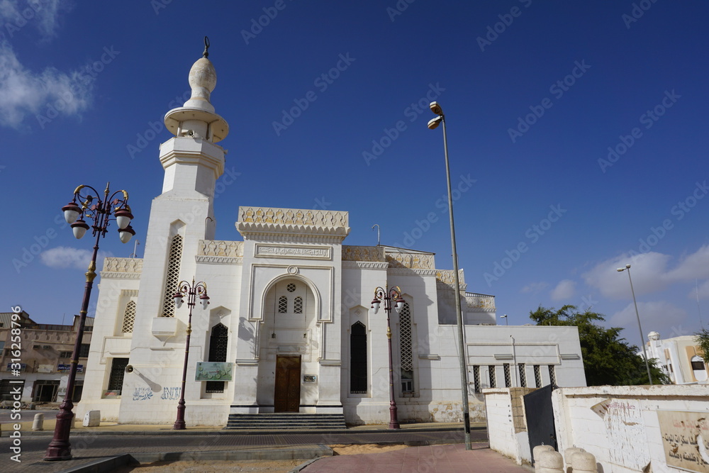 Prophet Mosque (Masjid At Taubah) Tabuk City, Saudi Arabia Stock Photo ...