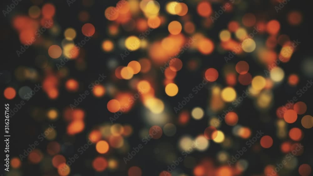 Dust Particles, random motion of particles.On beatiful relaxing ...