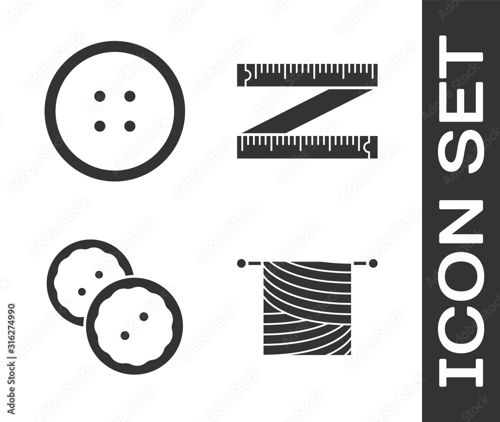 Sewing Button Vector
