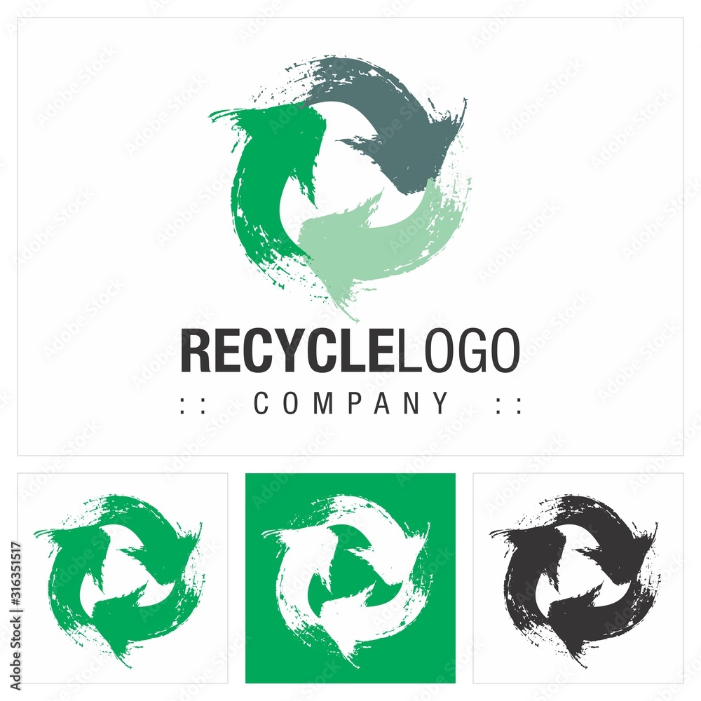 Recycle (Ecology, Sustainability, Environment) Vector Symbol Company ...