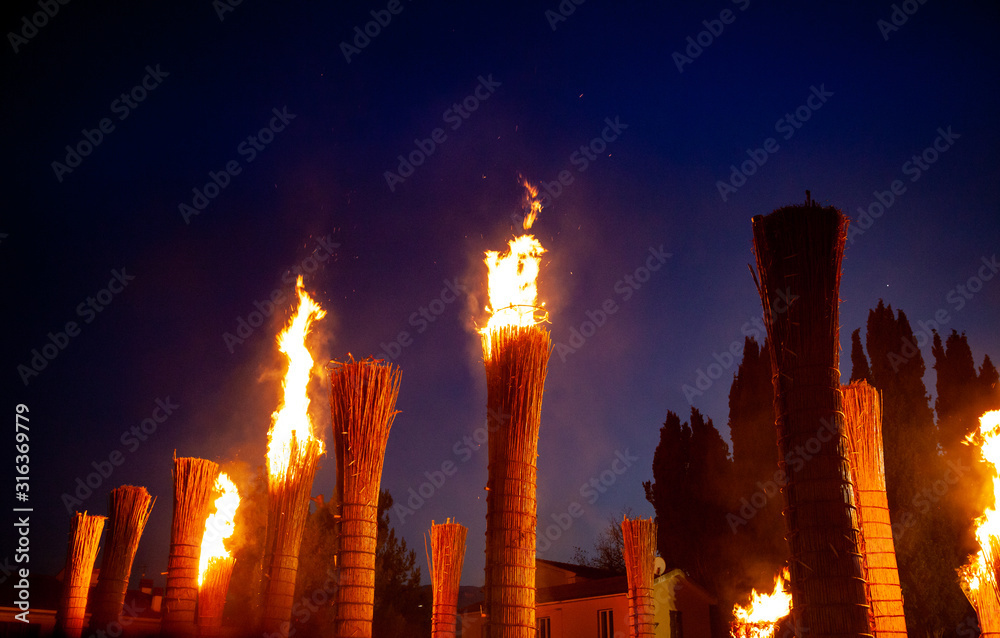Fara Filiorum Petri, Chieti, Abruzzo, Italy, Europe - January 16 2020 ...