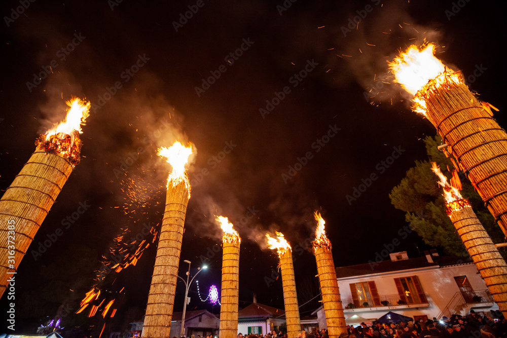Fara Filiorum Petri, Chieti, Abruzzo, Italy, Europe - January 16 2020 ...