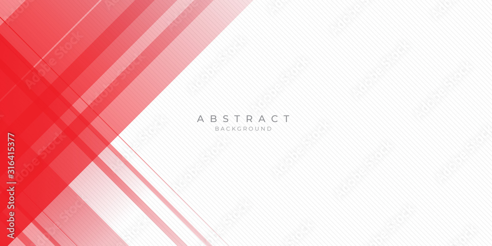 Modern red presentation background with lines abstract and square ...
