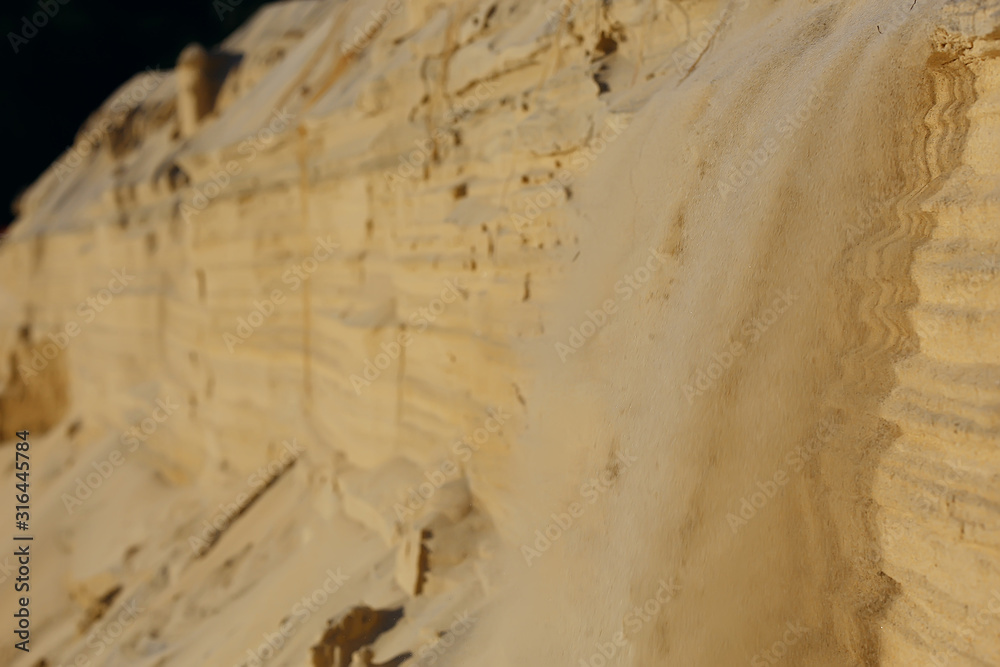 texture crumbling sand corrosion / scree of sand sand dunes, mountains ...