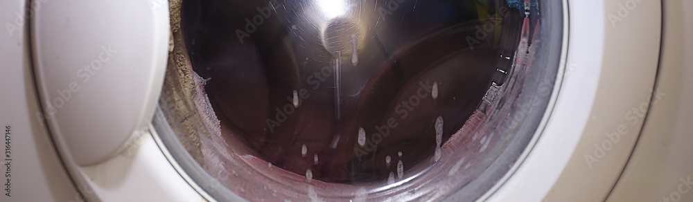 washing machine door / house wash, home appliances, household chores ...