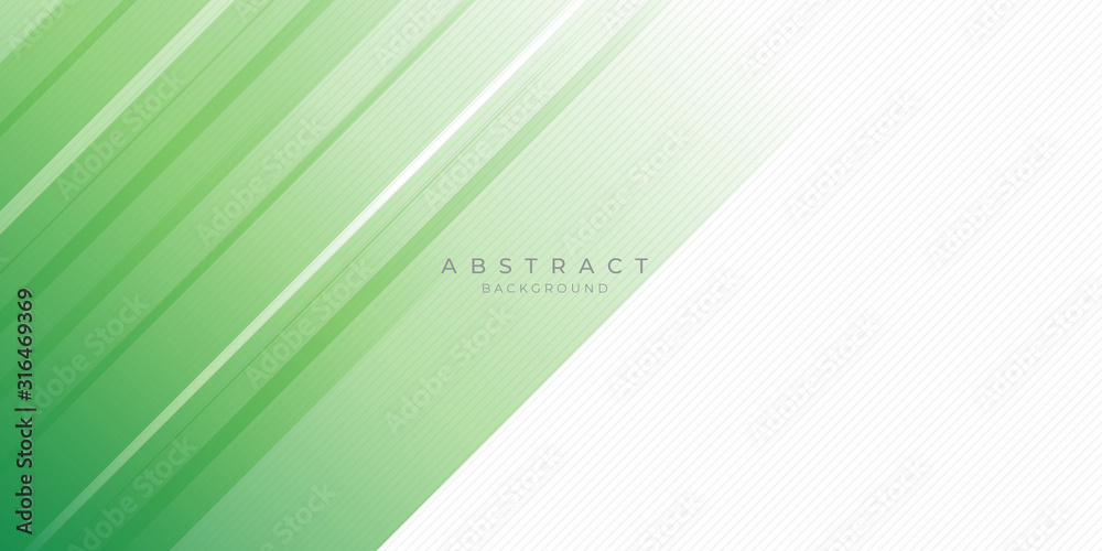 Abstract green background. Suit for presentation design with modern ...