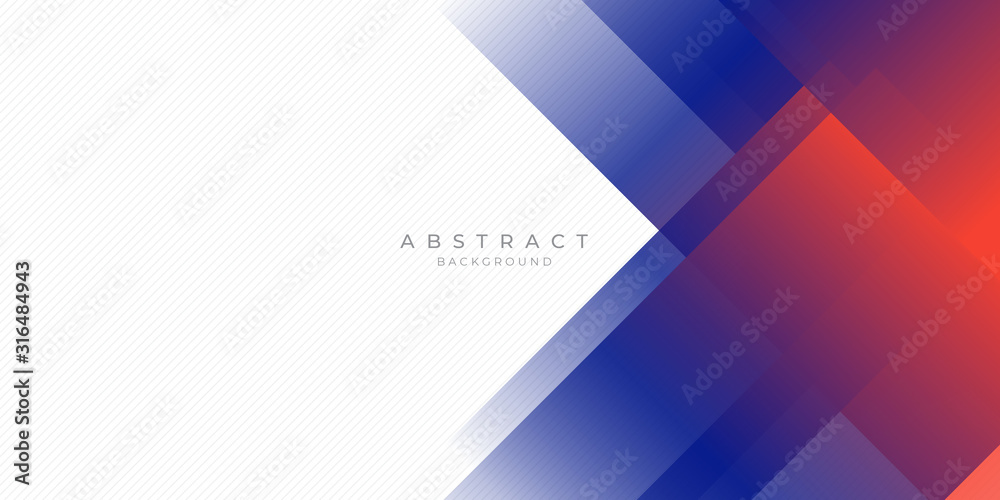 Modern red blue abstract background with stylish line square suit for ...