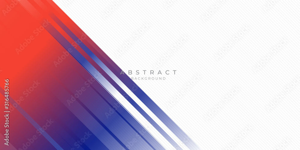 Modern red blue abstract background with stylish line square suit for ...