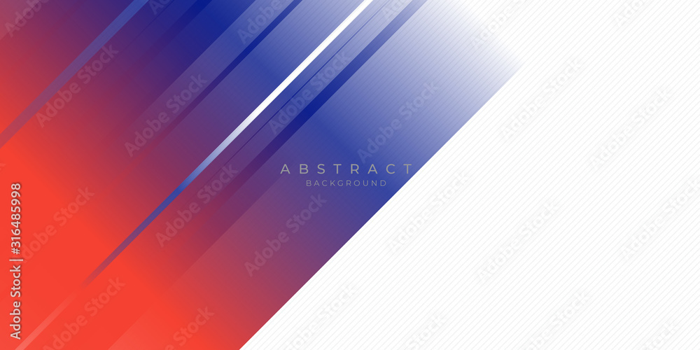 Modern red blue abstract background with stylish line square suit for ...