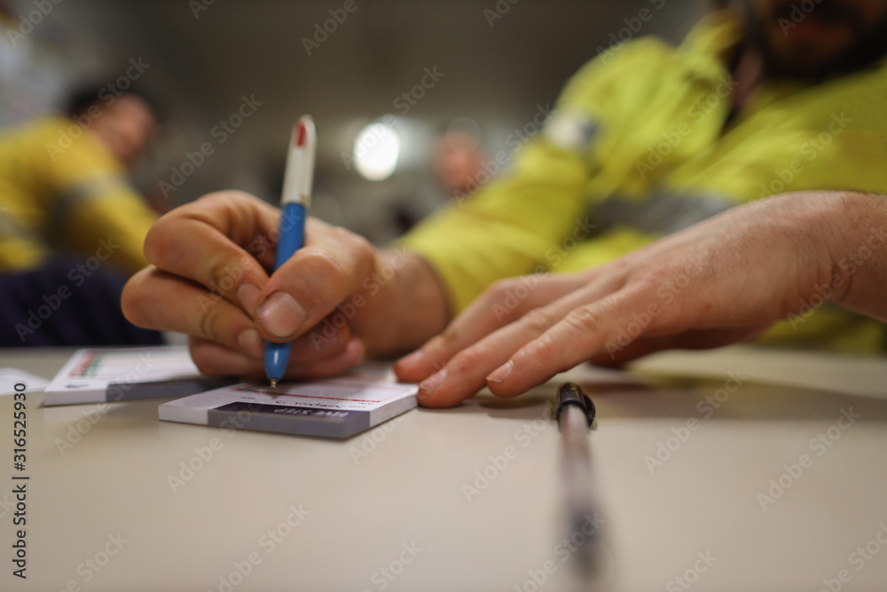 Construction high risk workers are writing personal safety risk ...
