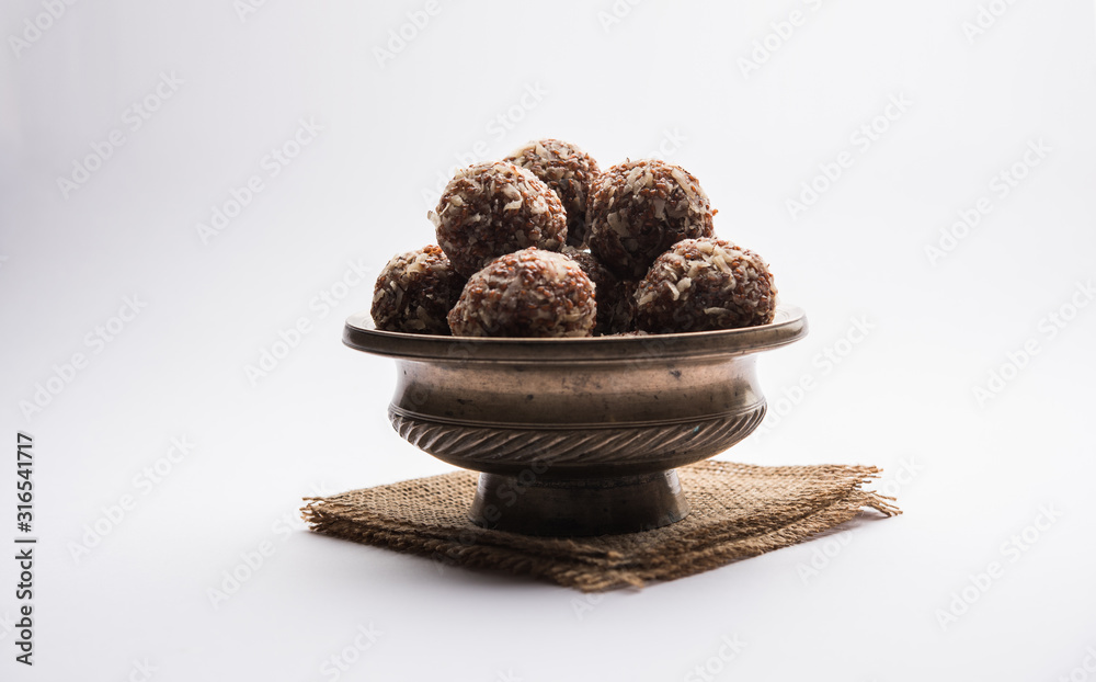 Aliv Laddu, Halim Ladoo or Garden cress Seed sweet Balls a very ...
