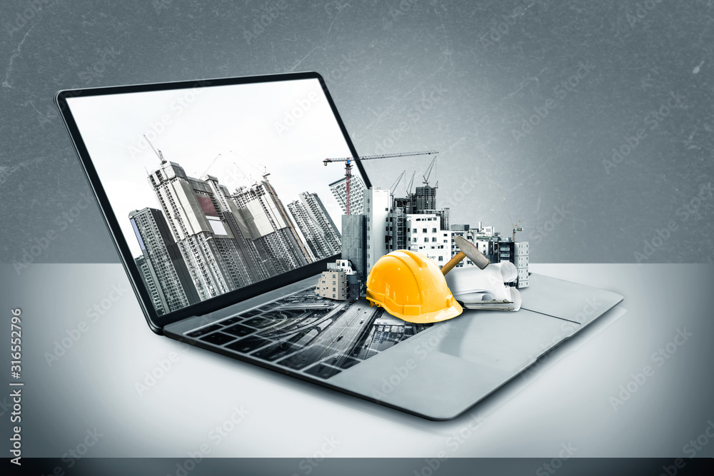 Innovative architecture and civil engineering building construction ...