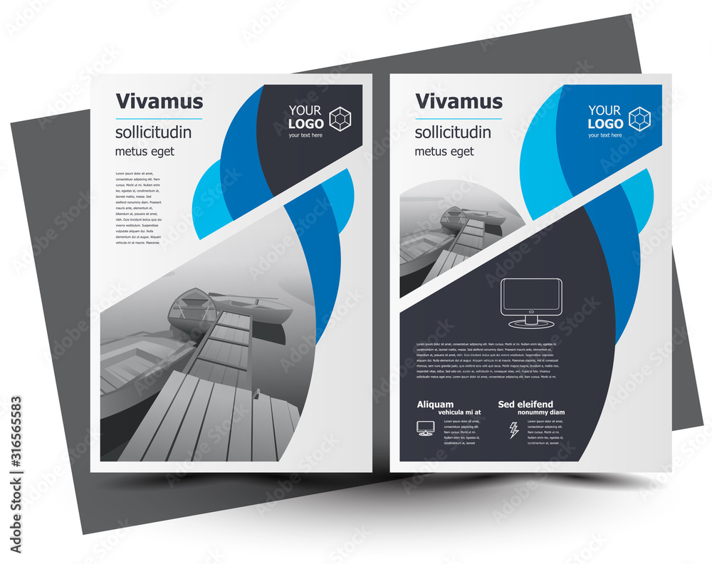 Flyer brochure design, business flyer size A4 template, creative ...