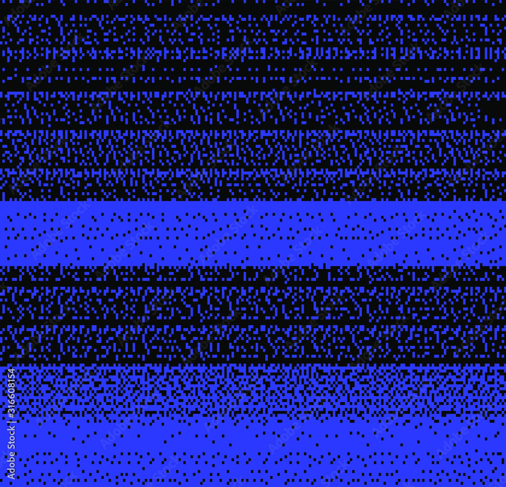 Retro VHS background like in old video tape rewind or no signal TV ...