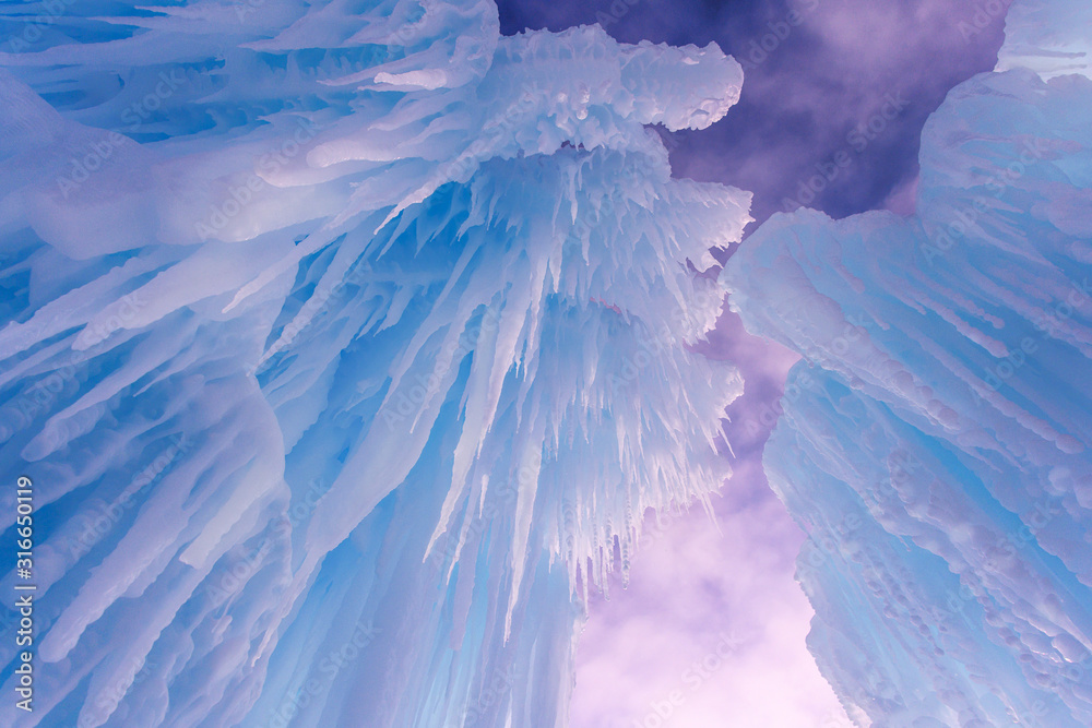 abstract blue ice background Stock Photo | Adobe Stock