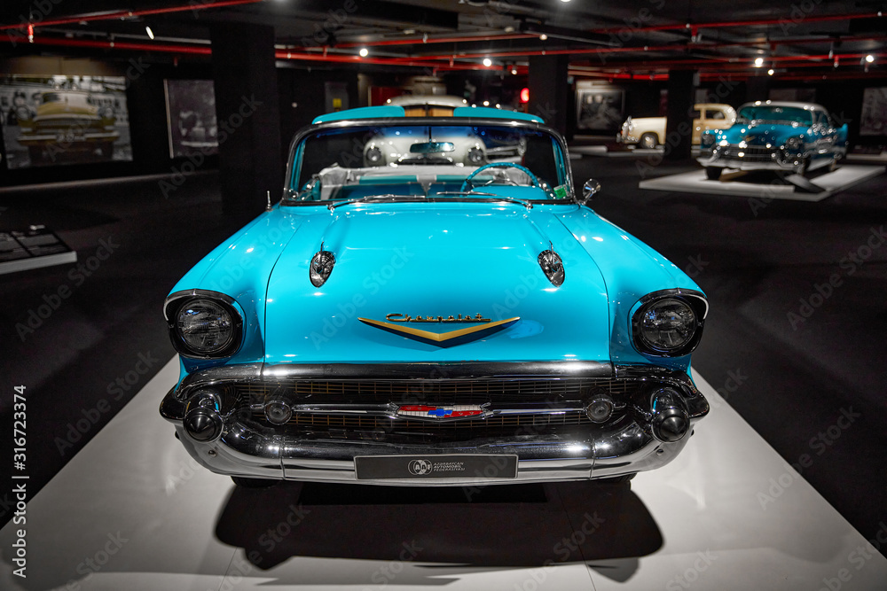 Chevrolet Bel Air. American full-size car produced by the Chevrolet ...