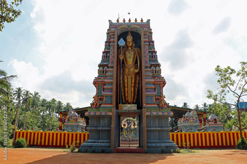 Photo & Art Print Hindu temples in Sri Lanka, Denise