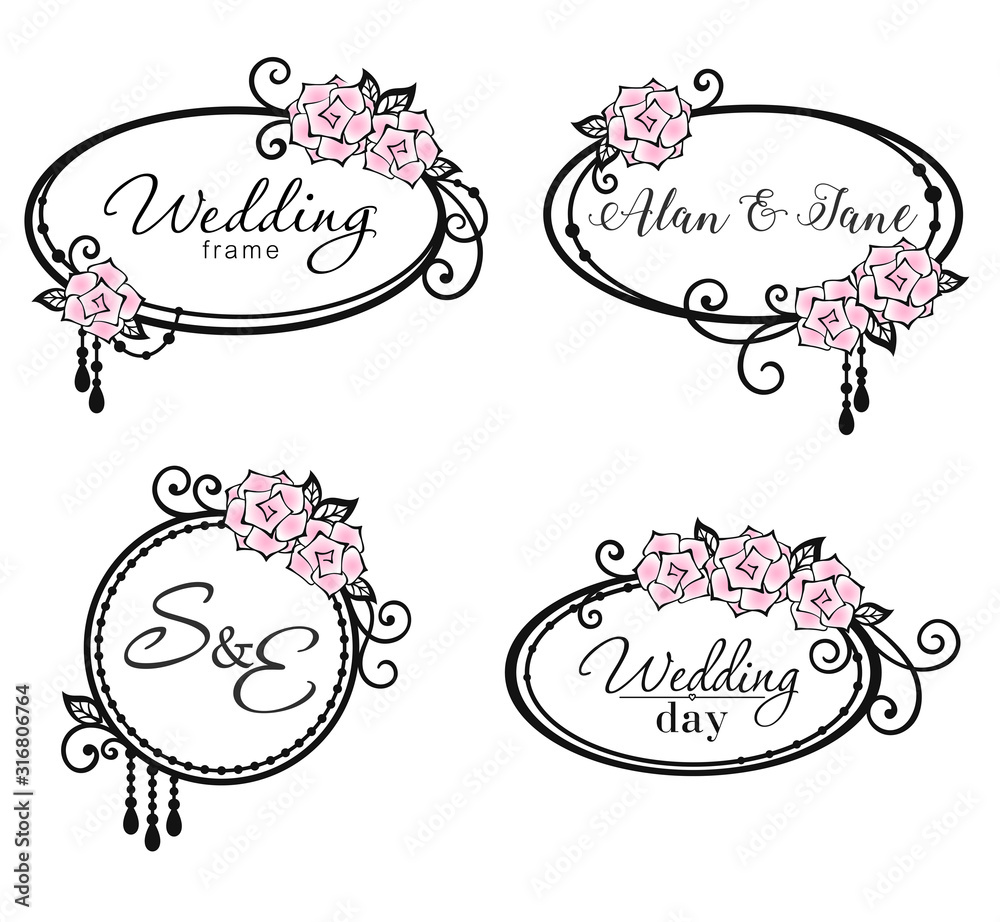 Wedding Graphics Vector
