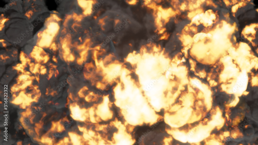 large explosion 4k Stock Photo | Adobe Stock