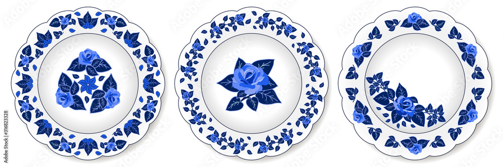 Chinese Plate Illustration