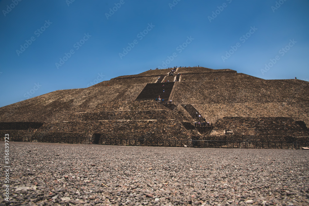 Teotihuacan, Mexico -May 2019 Most important and largest pre-Columbian ...