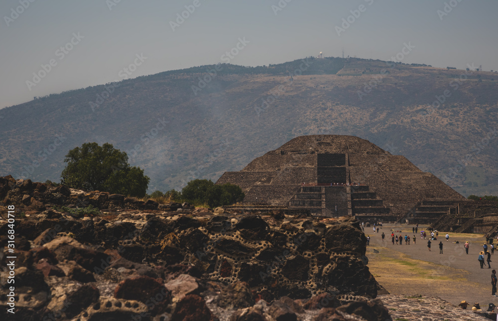 Teotihuacan, Mexico -May 2019 Most important and largest pre-Columbian ...