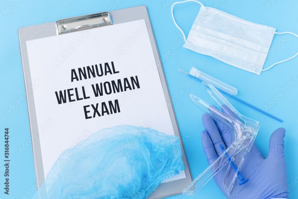 Annual Well Woman Exam Cervix Cancer Control Gynecological Speculum annual-well-woman-exam-cervix-cancer-control-gynecological-speculum