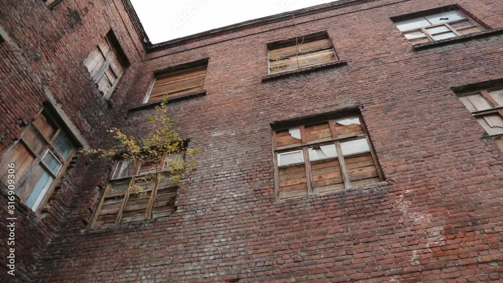 Former military plant in Russia, workshops abandoned, production ...